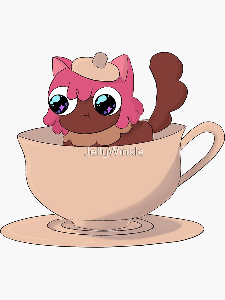 "Johnny Teatime" Sticker for Sale by JellyWinkle | Redbubble