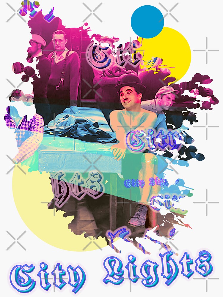 "Charlie Chaplin City Lights silent film, aesthetic image for movie ...