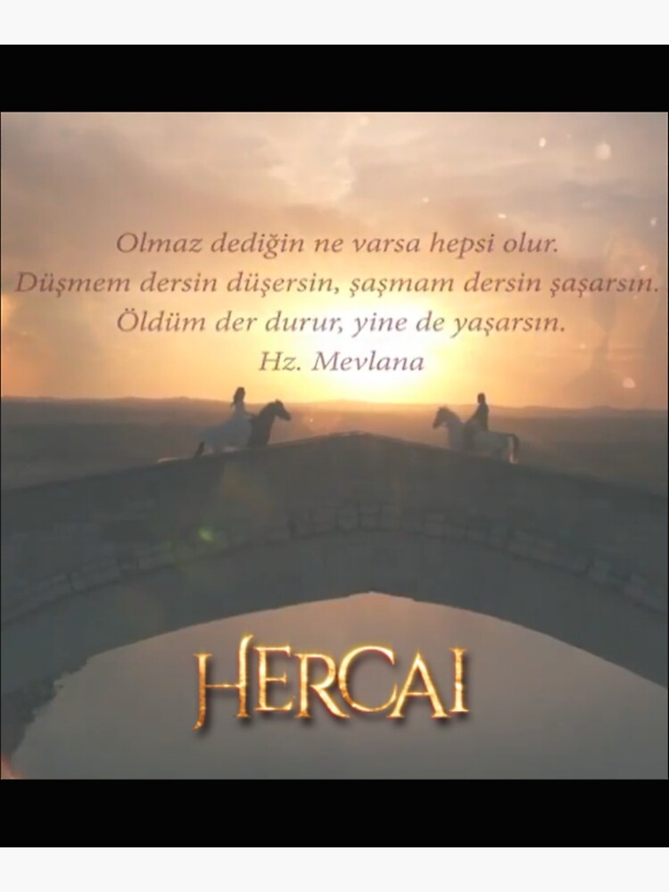 "Hercai 2 Long Sleeve" Poster for Sale by bySoleva | Redbubble
