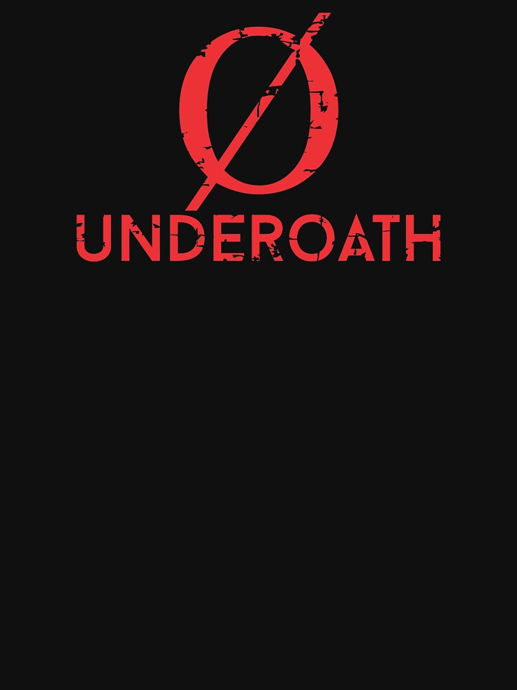 "BEST SELLING - Underoath Red And Black Classic" T-shirt for Sale by ...