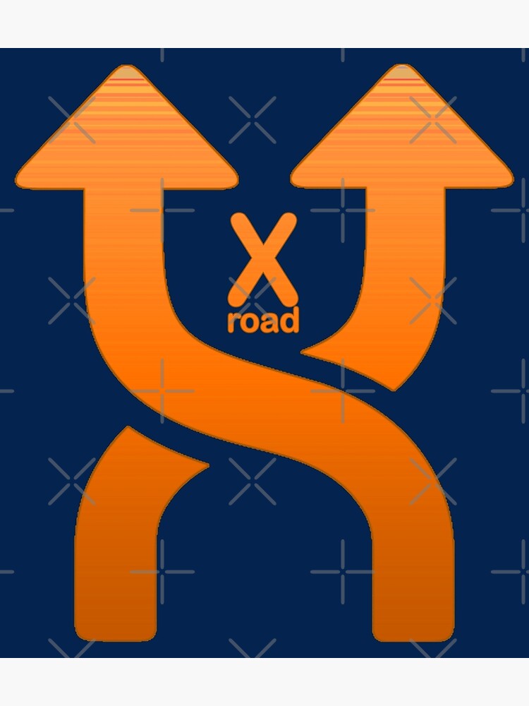 "X ROAD" Poster for Sale by Klementsen | Redbubble