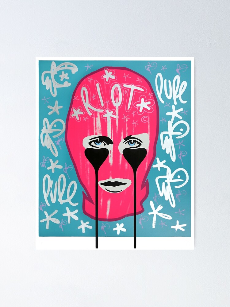 "Riot Mask" Poster for Sale by CepakJeder | Redbubble