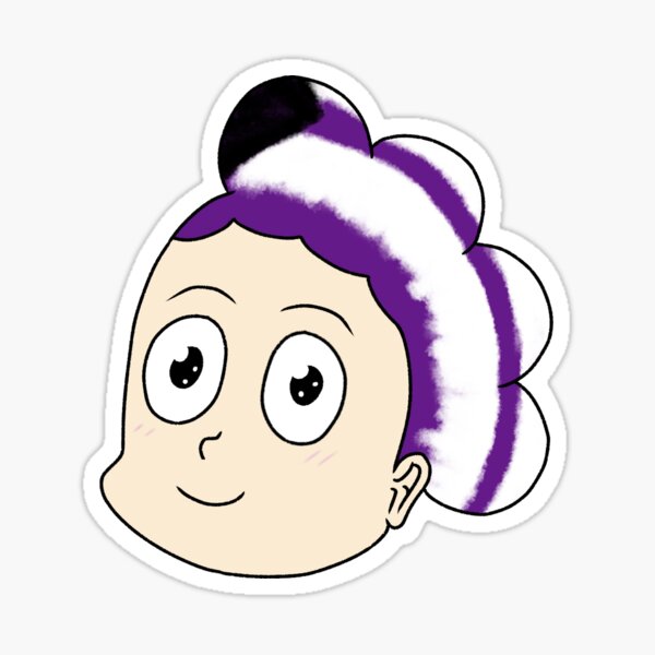 "Demisexual Mineta Pride Hero Academia" Sticker for Sale by Sketchy ...