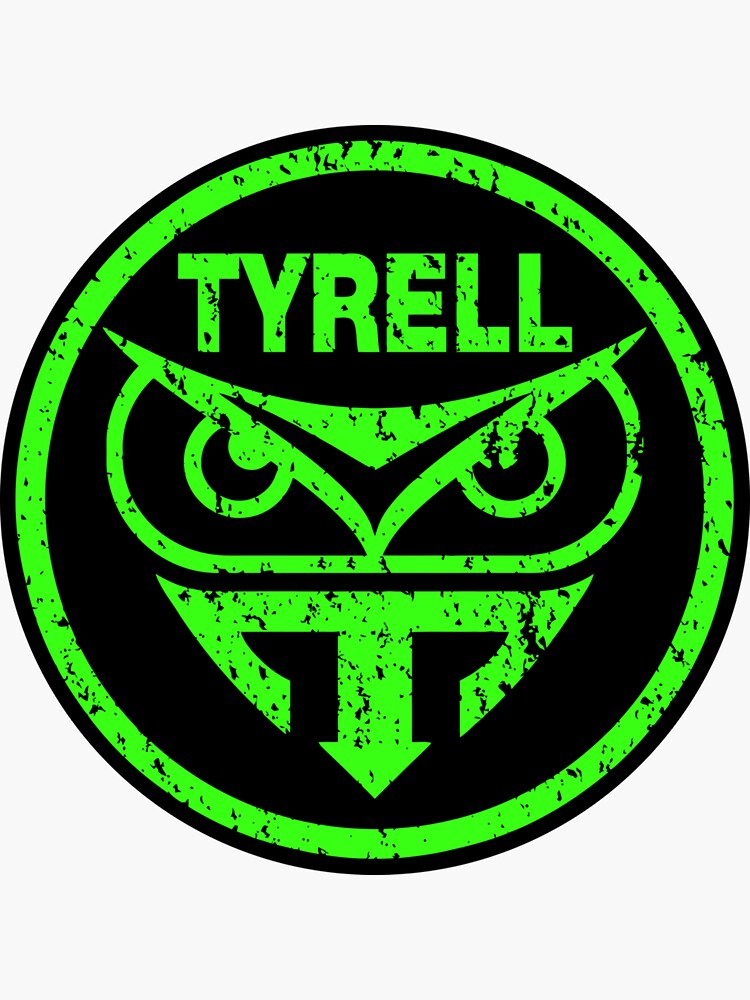 "Tyrell Corporation Logo - Blade Runner Sticker" Sticker for Sale by ...