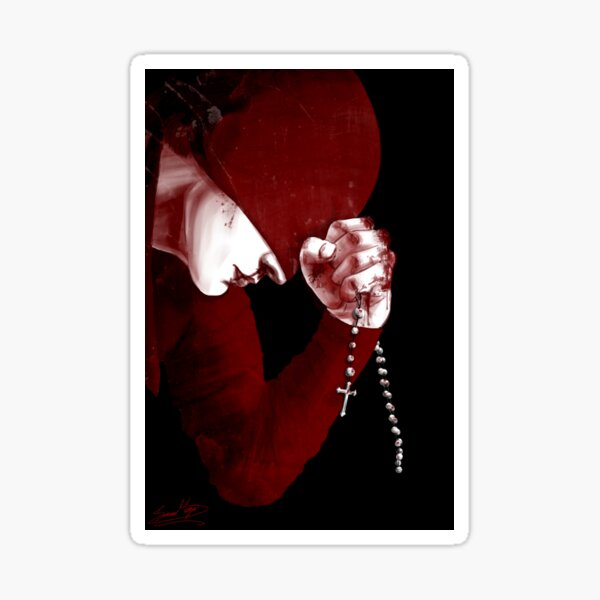 "Confession" Sticker for Sale by insanaty | Redbubble