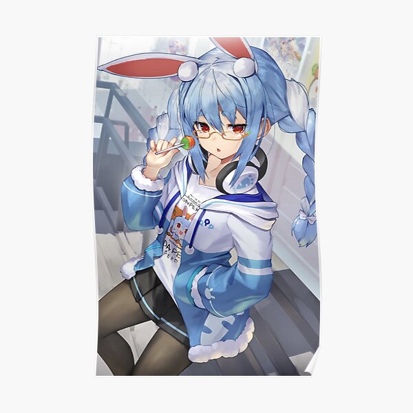 "Usada Pekora" Poster by ElenaGregson | Redbubble