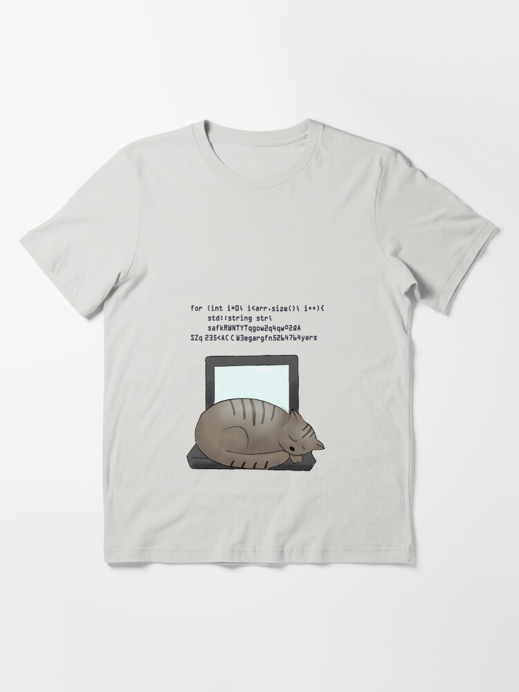"Coding Cat" T-shirt for Sale by catious | Redbubble | programming t-shirts - coding t-shirts ...