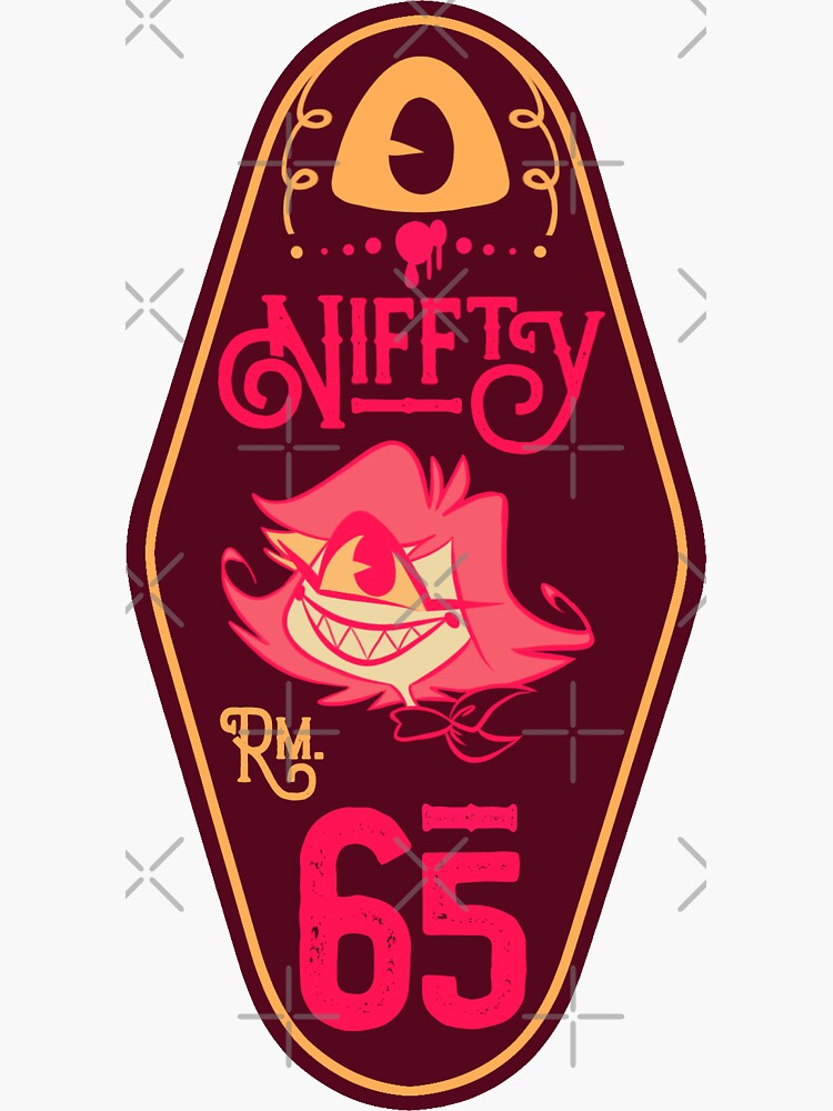 Hazbin Hotel - Niffty room Sticker sold by Regina Well-Educated | SKU ...