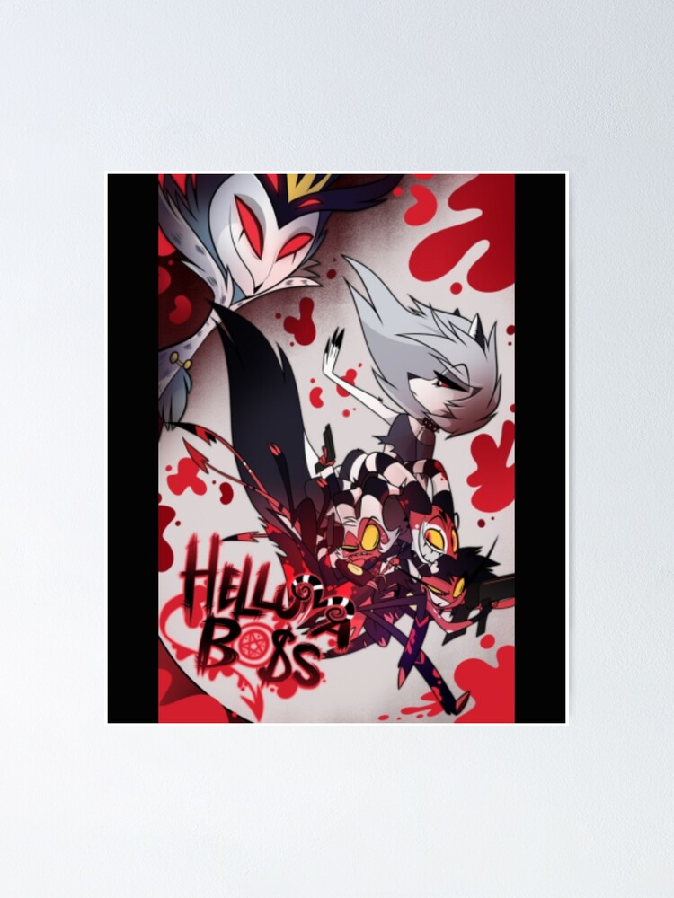 "Helluva Boss T-ShirtHelluva Boss Poster " Poster for Sale by ...