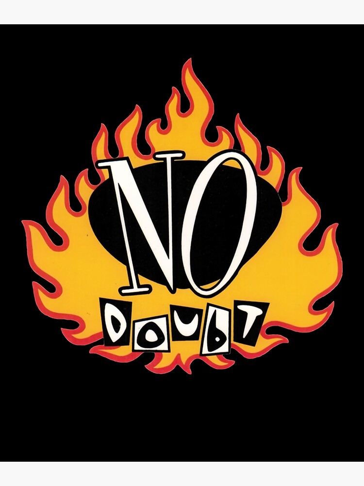 "No Doubt Flame Logo" Art Print for Sale by TheCustom | Redbubble
