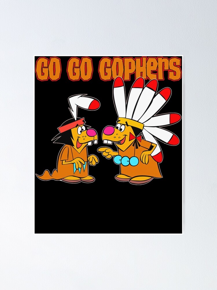 "Go Go Gophers" Poster for Sale by NadineJanson | Redbubble