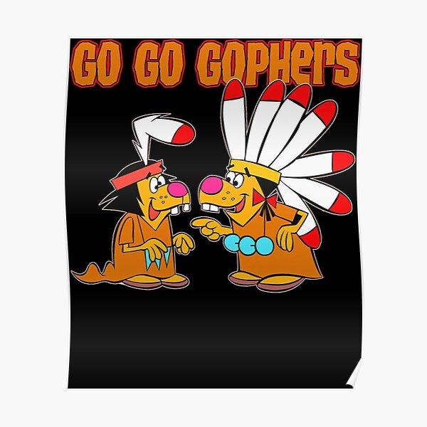 "Go Go Gophers" Poster for Sale by NadineJanson | Redbubble