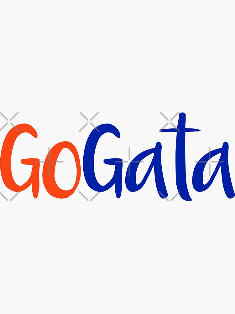 "Go Gata" Sticker for Sale by livcolorful | Redbubble