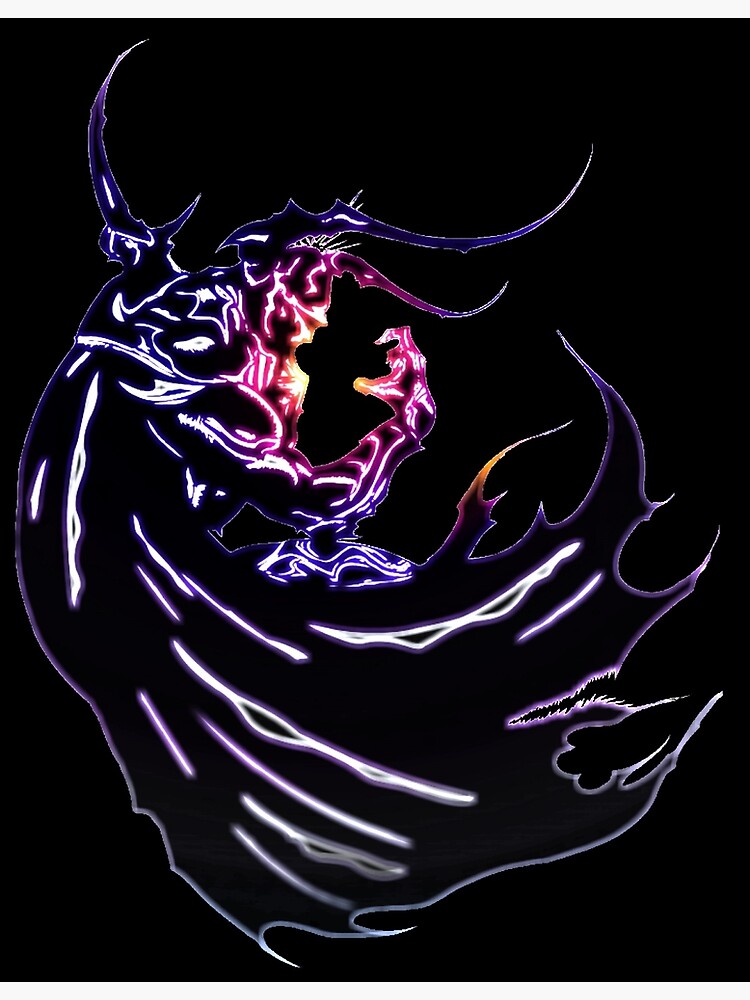 "FINAL FANTASY ° Final Fantasy IV Neon Logo" Canvas Print by ArtLOGO ...