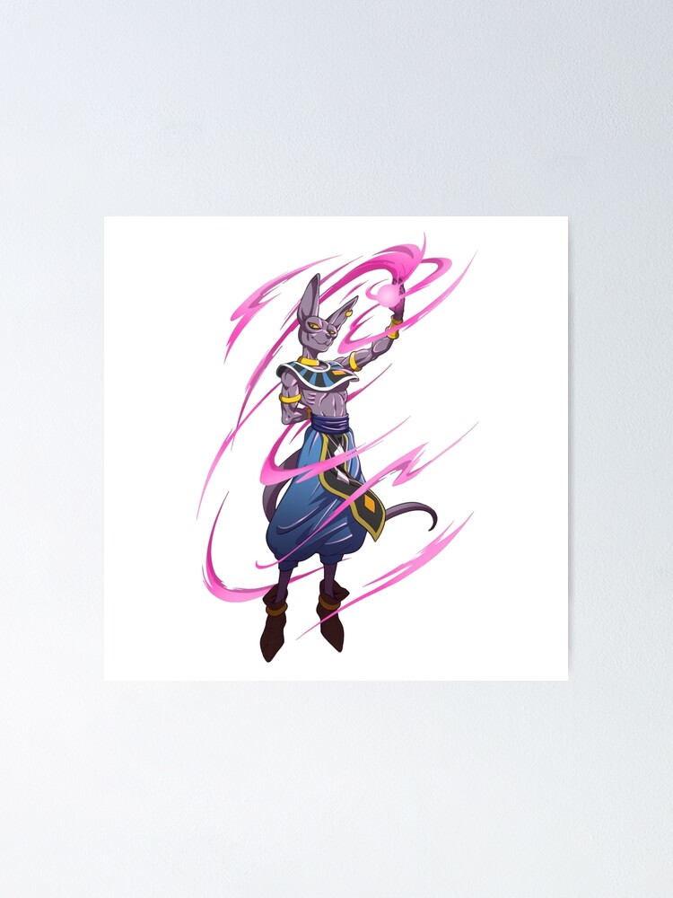 "Beerus hakai" Poster by Cursed-Teemo | Redbubble