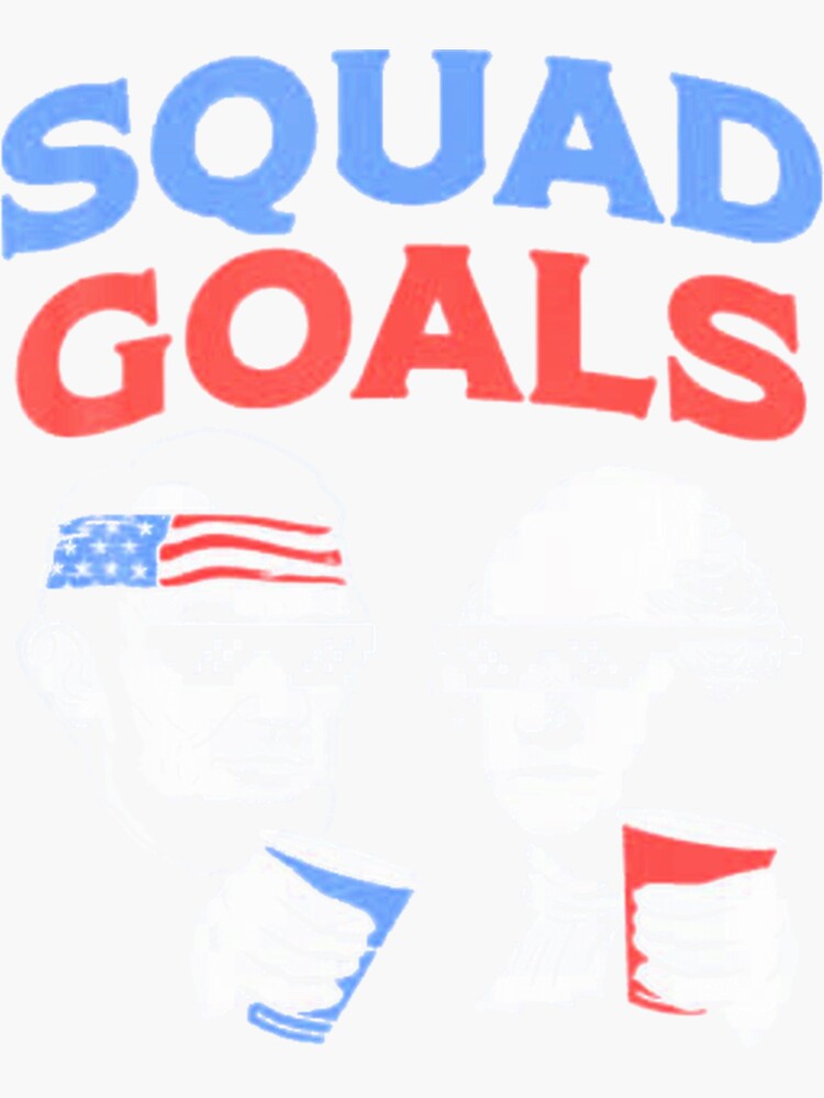 "Squad Goals" Sticker for Sale by anhemdori2022 | Redbubble