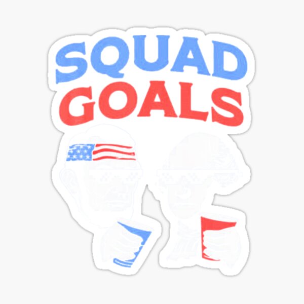 "Squad Goals" Sticker for Sale by anhemdori2022 | Redbubble