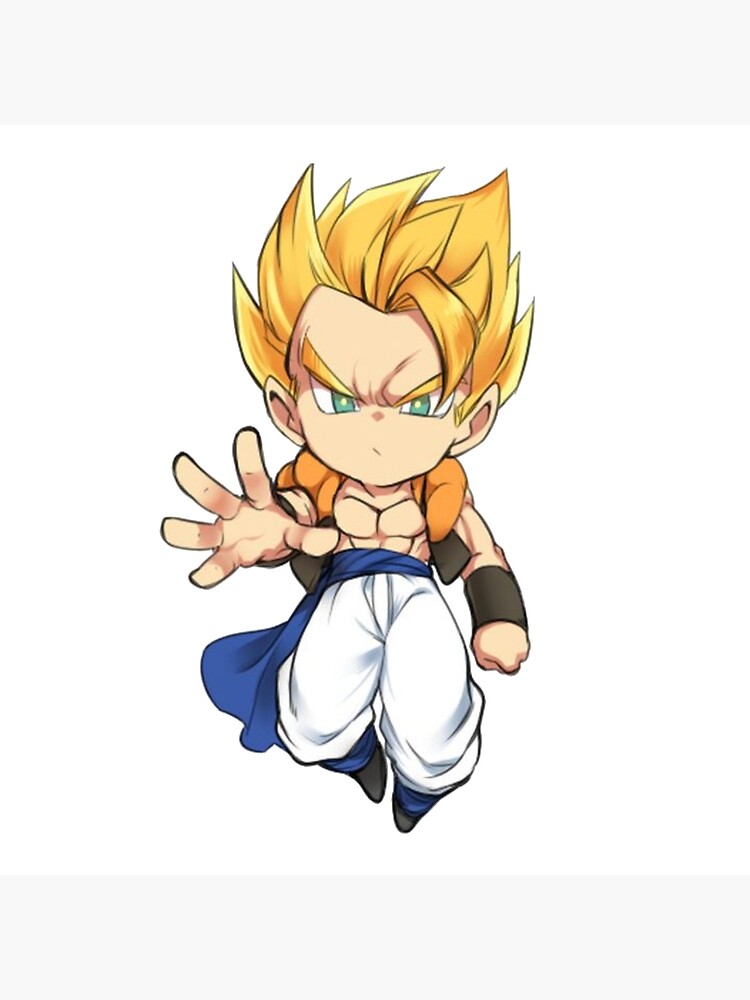 "Gogeta ss chibi" Art Print by Cursed-Teemo | Redbubble