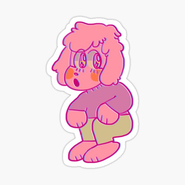 "sparkle dog" Sticker for Sale by lemonween | Redbubble