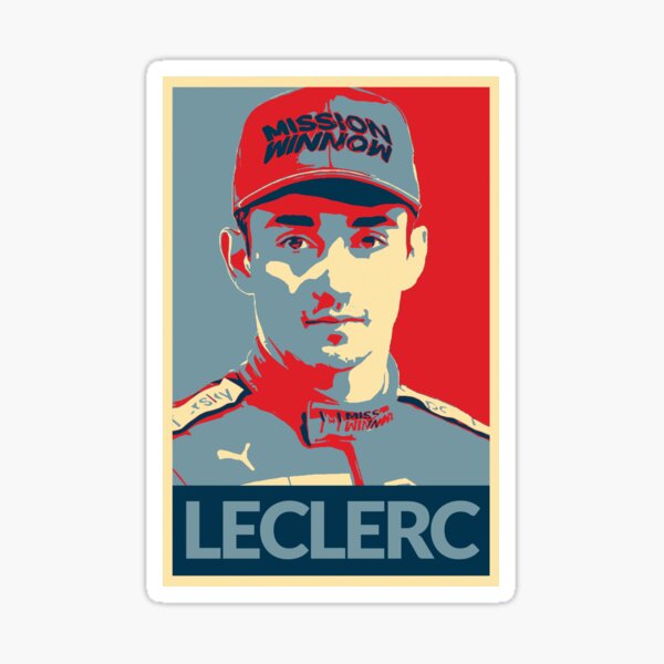 "Charles Leclerc" Sticker for Sale by Bredi17 | Redbubble
