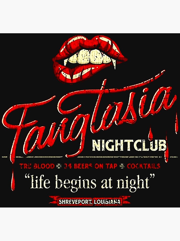 "Vampire night club" Poster by beckjeromeah | Redbubble