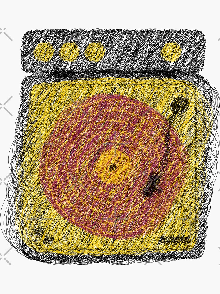 "Sound System" Sticker for Sale by Richarsong | Redbubble