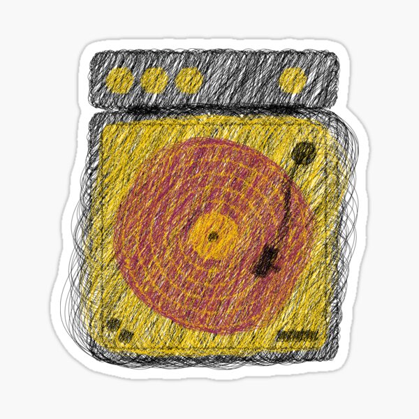 "Sound System" Sticker for Sale by Richarsong | Redbubble