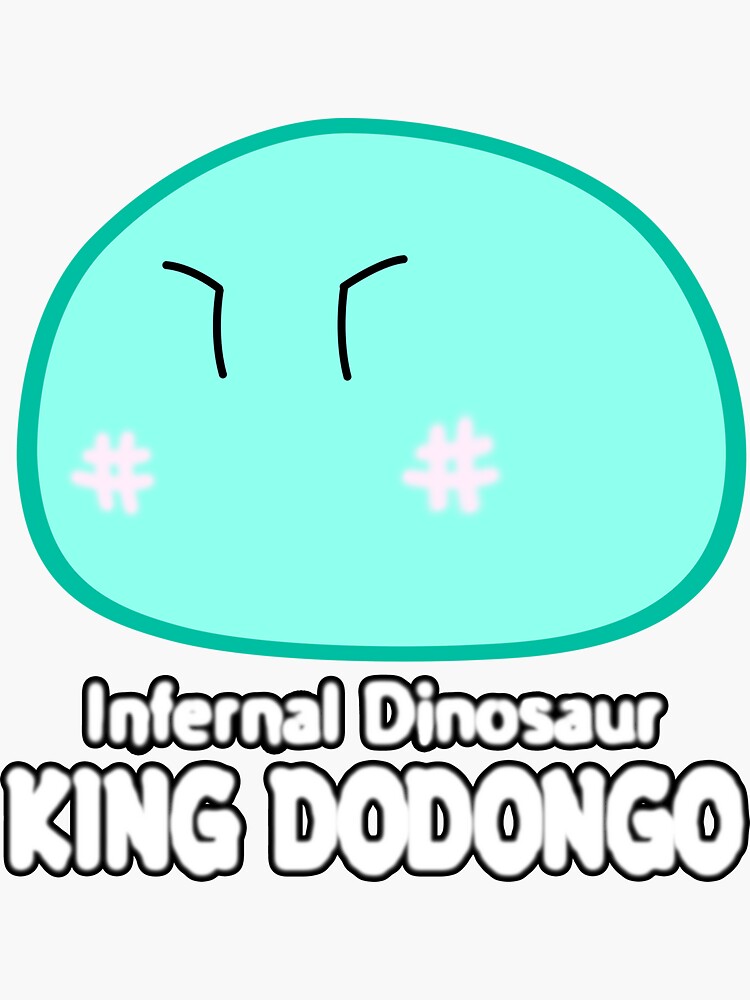 "dodongo dango remix" Sticker for Sale by killball3000 | Redbubble