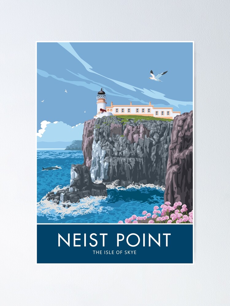 "Neist Point, Isle of Skye" Poster by smillership | Redbubble