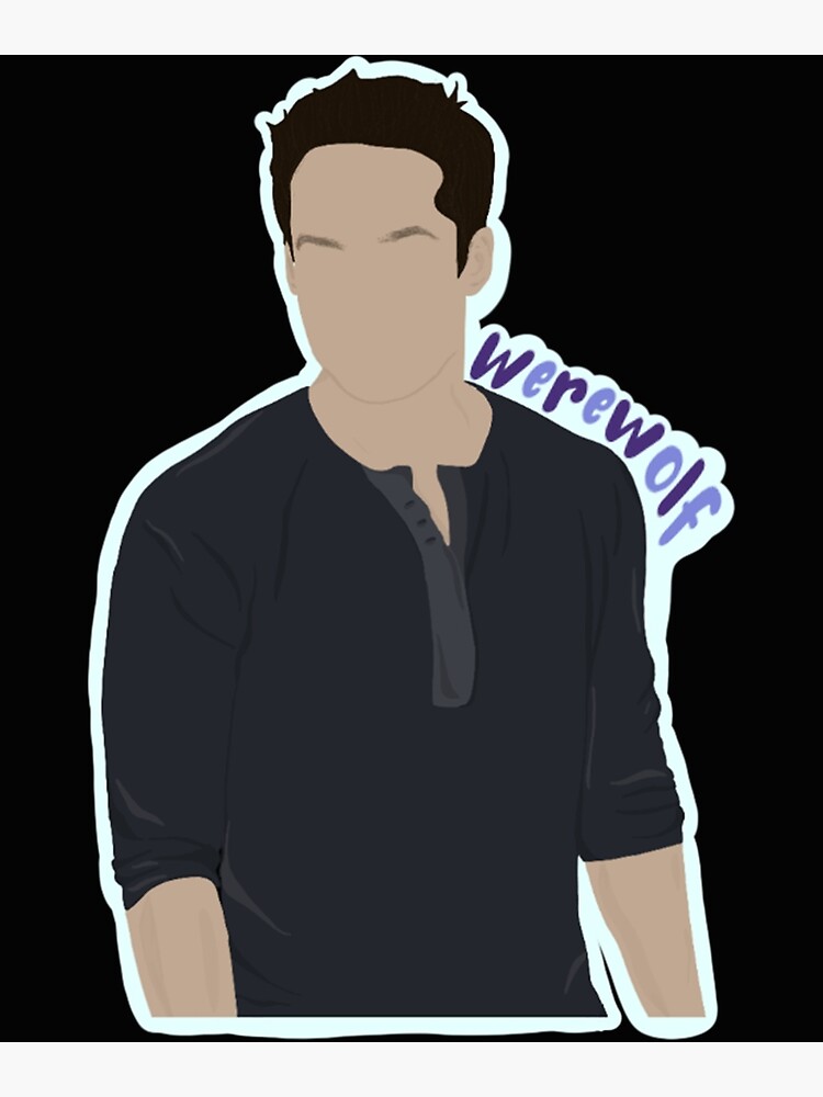 "Tyler the werewolf" Poster for Sale by BurchClothing | Redbubble