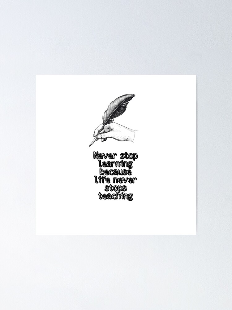 "T-shirt realistic sentences" Poster by Othmane21 | Redbubble