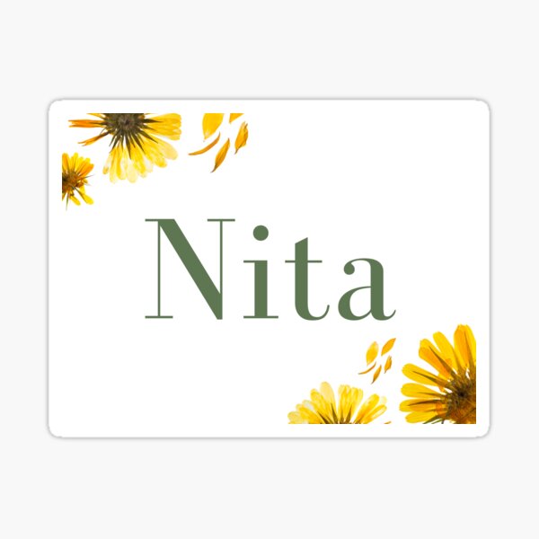 Nita Mug Nita Mask Nita Travel Mug Nita Sticker Nita Magnet Sticker For Sale By Picsbymi