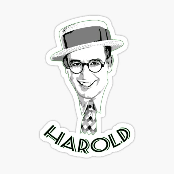 "Harold" Sticker for Sale by fierywolfdesign | Redbubble