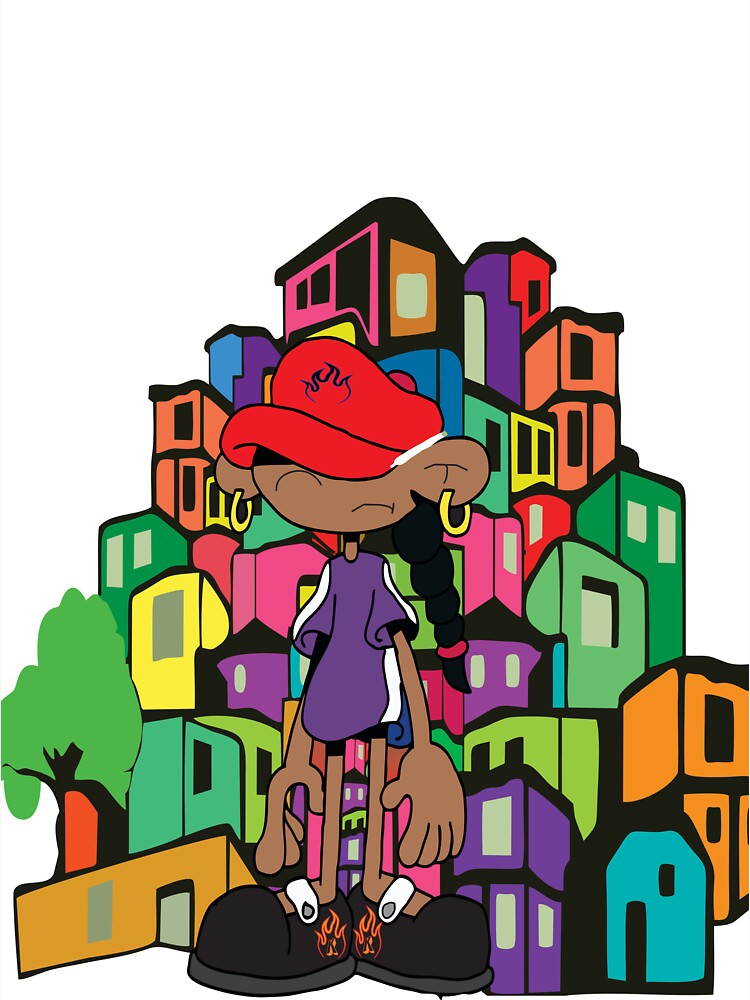 "Produtos estampados com a personagem do knd num estilo rua " Sticker ...