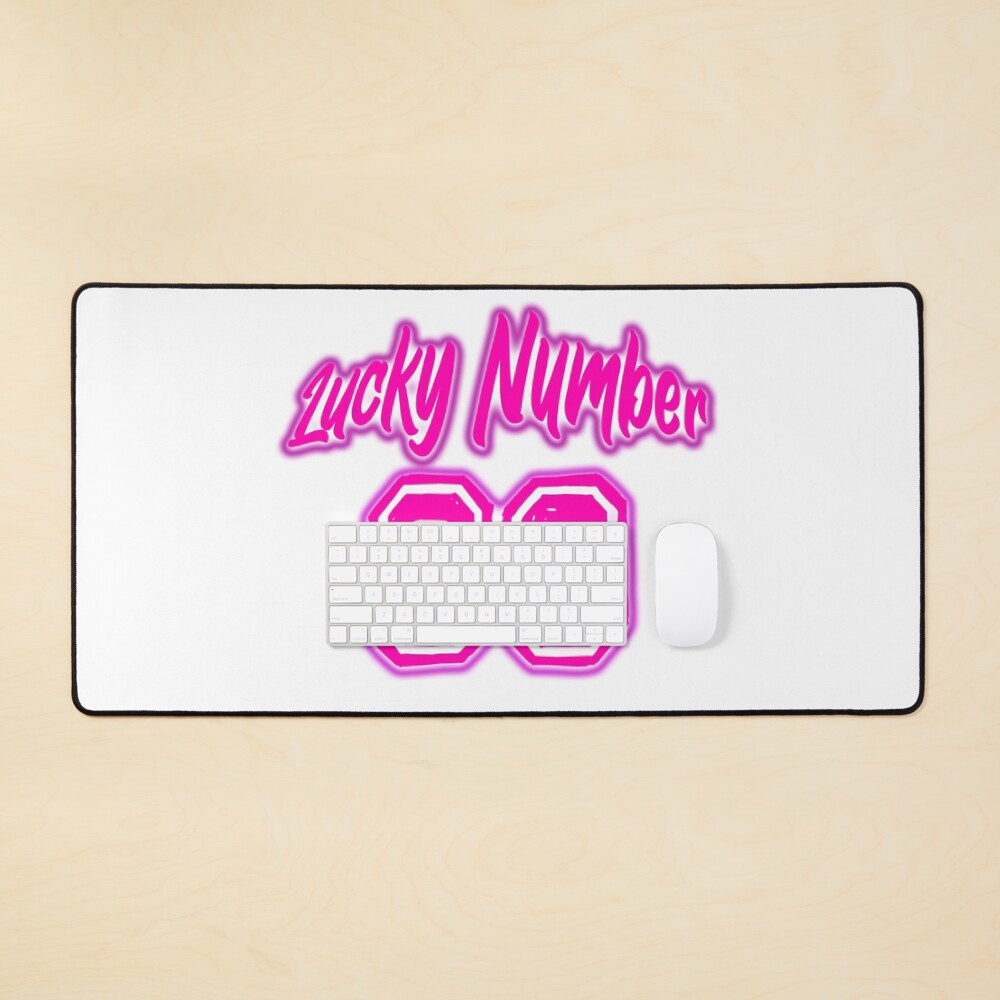 "Pink Lucky Number 69" Sticker for Sale by swiftjace | Redbubble