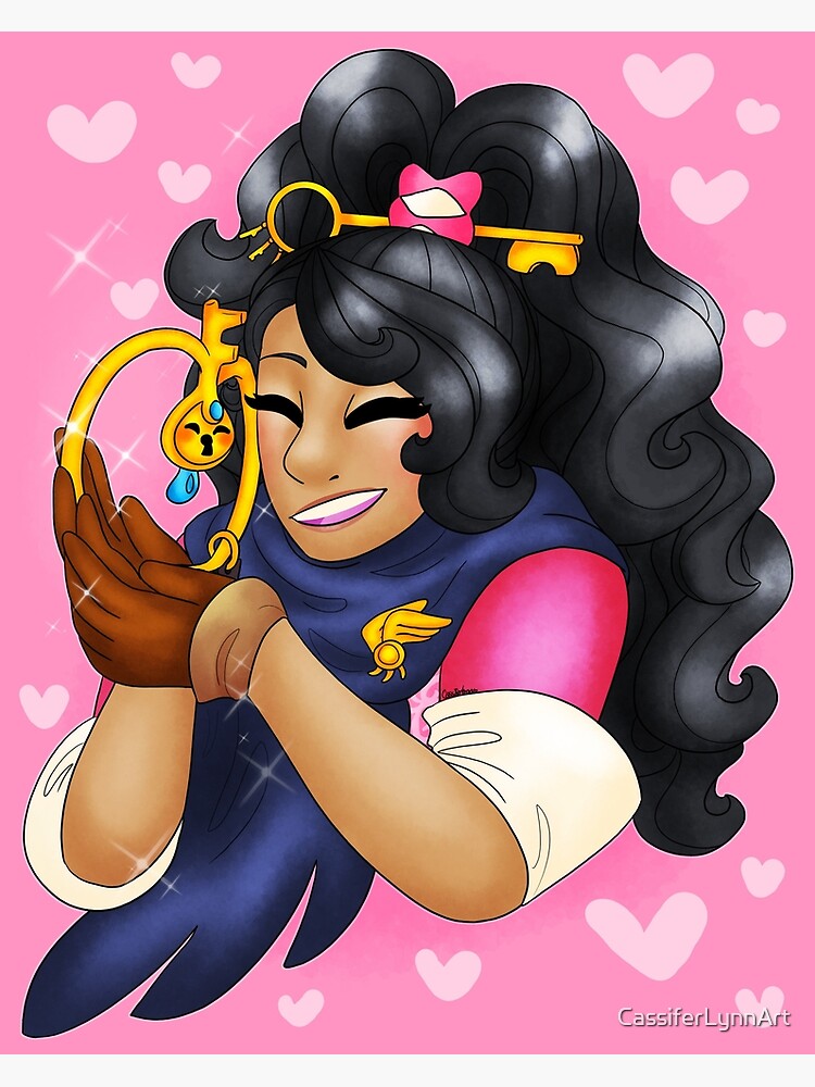 "Kay and her Keys" Poster for Sale by CassiferLynnArt | Redbubble