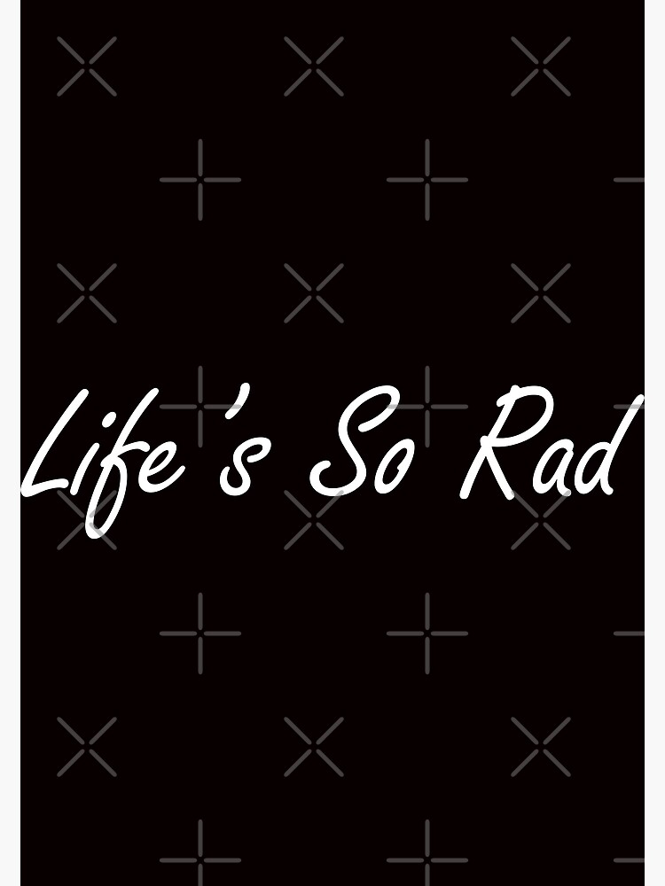 " Hella Mega Tour - Life's So Rad" Poster for Sale by HalloweenFit ...