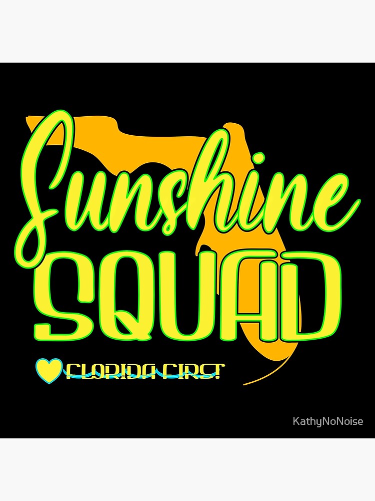 "FLORIDA FIRST SUNSHINE SQUAD PROTECTING THE VOTE OF FLORIDIANS" Poster ...