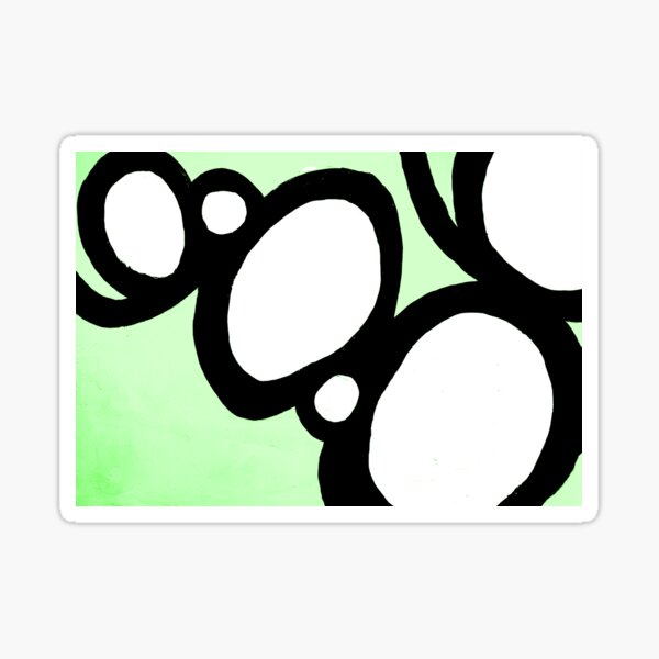 "Freeform- Mint" Sticker for Sale by HollandArtz | Redbubble