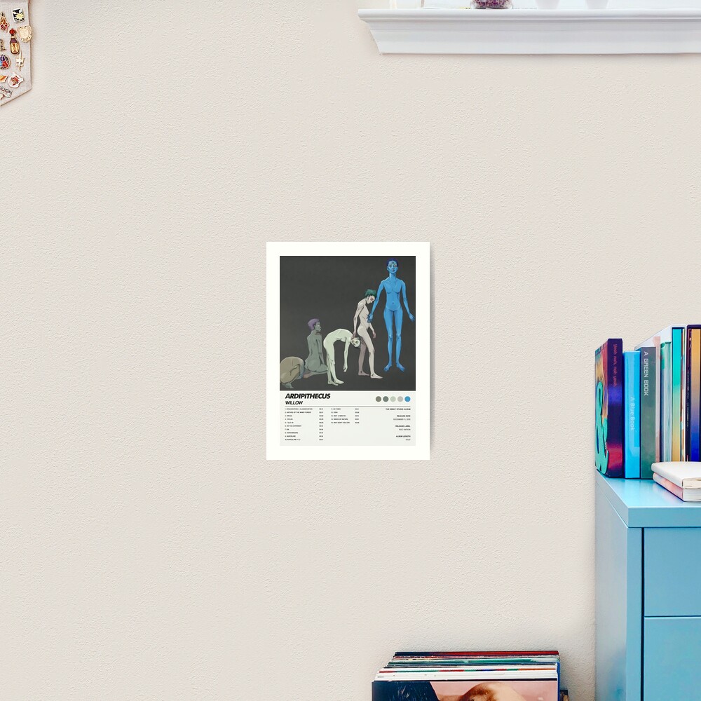 " Ardipithecus Album Cover Poster" Poster for Sale by dyatygoe | Redbubble