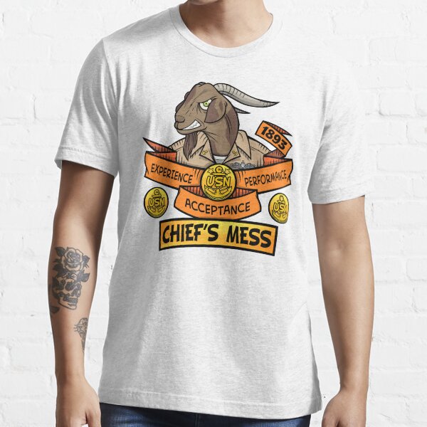 "Chief's Mess" T-shirt for Sale by artdyslexia | Redbubble | chief t ...
