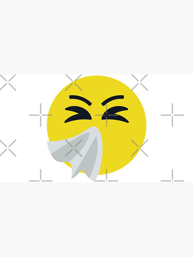 "Sneezing Smiley, Gesundheit, Tissue, Allergy, Cold, Flu, Emotional ...
