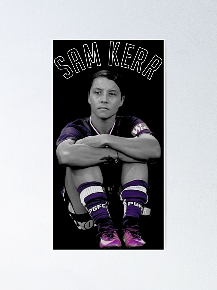 "SAM KERR " Poster for Sale by beelagross | Redbubble