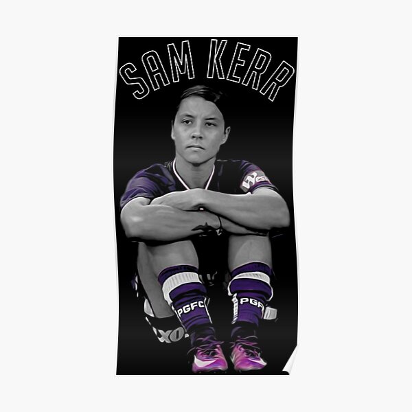 "SAM KERR " Poster for Sale by beelagross | Redbubble