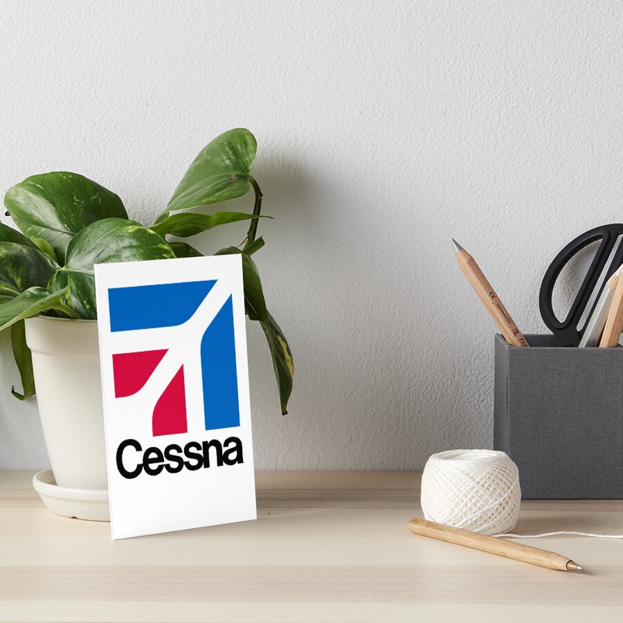 "Cessna Logo" Art Board Print by Apple-Watch | Redbubble