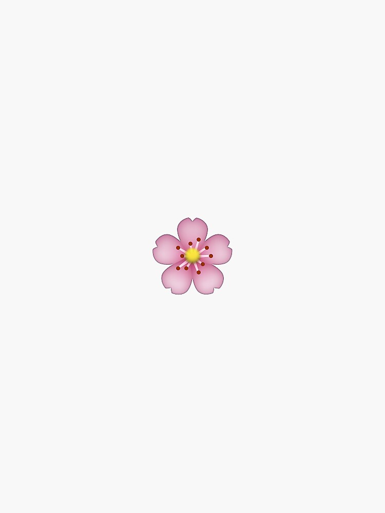 "flower emoji sticker" Sticker by Decker03 | Redbubble