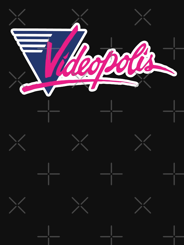 "VIDEOPOLIS SHIRT AND STICKER " T-shirt by Fanflows | Redbubble