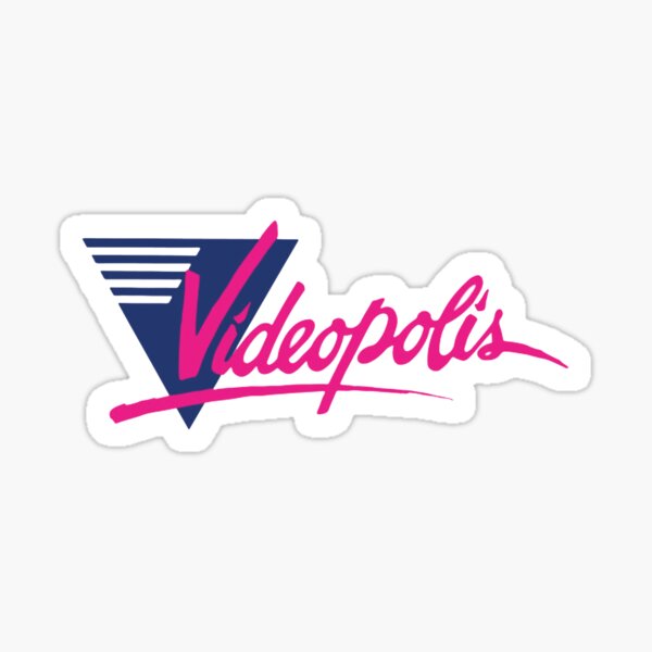 "VIDEOPOLIS VINTAGE STICKER AND SHIRT " Sticker for Sale by Fanflows ...