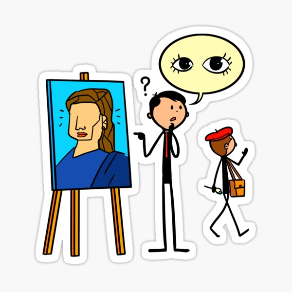 "ESL Stickman - Leave Out" Sticker for Sale by OneStopEnglish | Redbubble