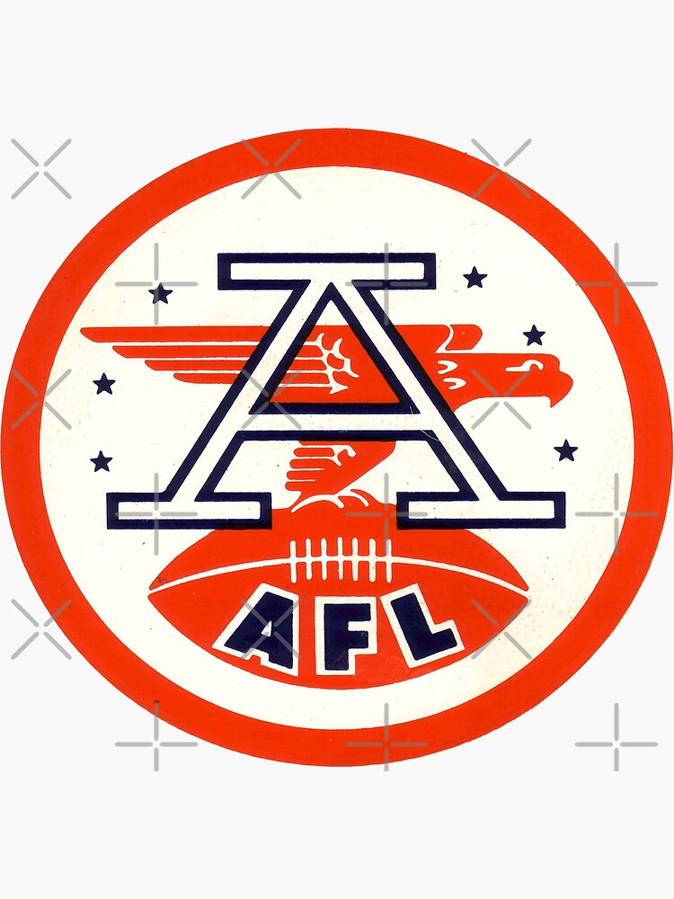 "THE VINTAGE AFL SHIRT AND STICKER " Sticker for Sale by Fanflows ...